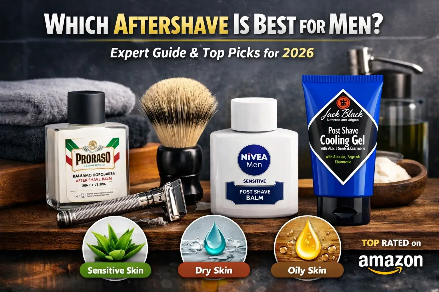 Which Aftershave Is Best for Men? Top Picks by Skin Type (2026)